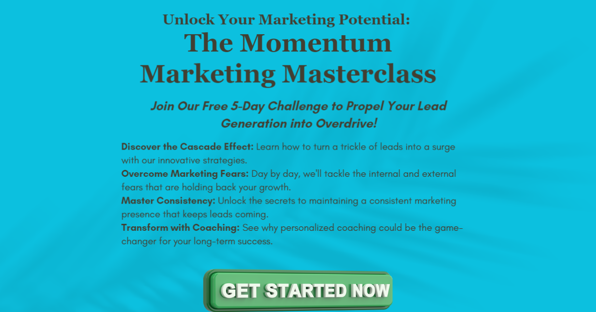 Unlock Your Marketing Potential: The Momentum Marketing Masterclass
